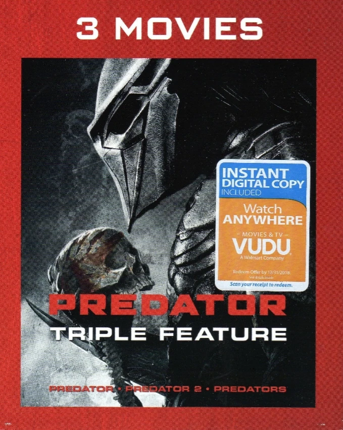 Predator: Triple Feature (Walmart Exclusive) | Wiki Depredador AVP | Fandom