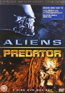 Aliens & Predator Commemorative Edition (UK DVD) | Wiki Depredador AVP ...