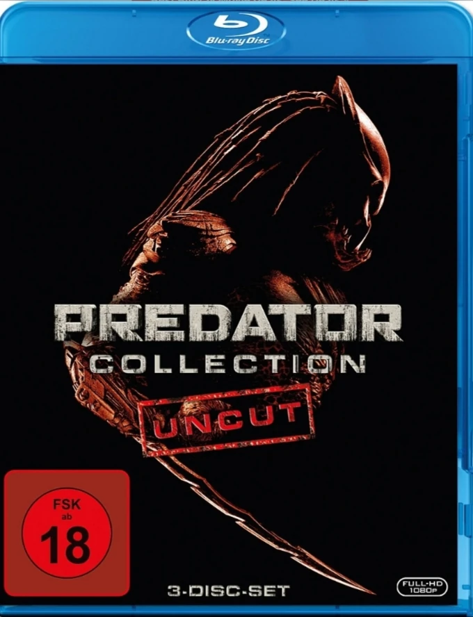 Predator Collection: Uncut (Alemania Blu-ray) | Wiki Depredador AVP | Fandom