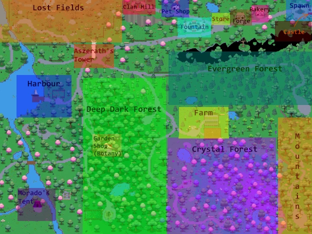 Locations | Dergun Town/Forgotten Home Wiki | Fandom
