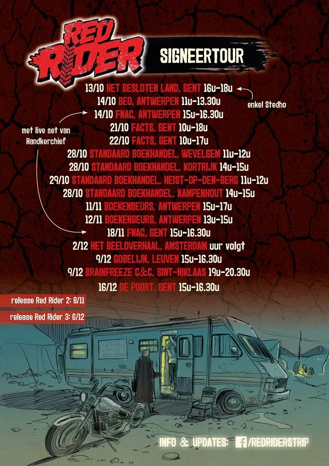 Red Rider signeertour | De Rode Ridder Wiki | Fandom