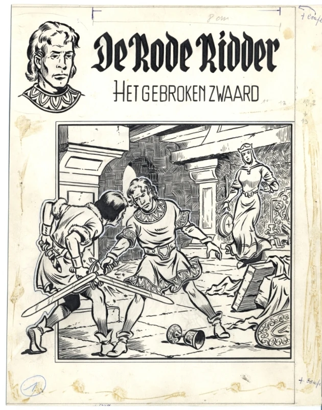 Het Gebroken Zwaard (strip) | De Rode Ridder Wiki | Fandom