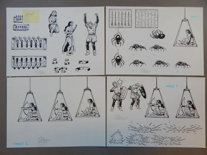 De Rode Ridder: Gebroken Kracht (tekening 44) | De Rode Ridder Wiki ...