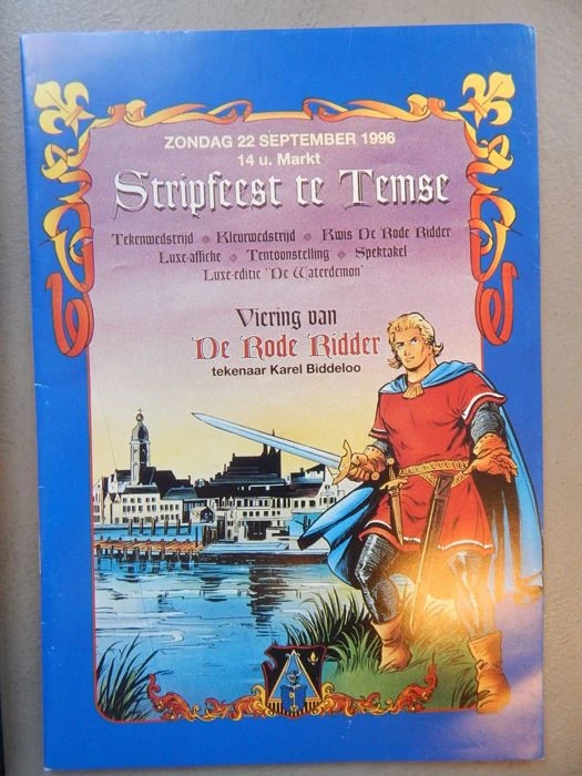 Stripfeest Temse Stripfestivalboekje | De Rode Ridder Wiki | Fandom
