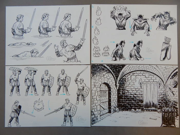 De Rode Ridder: Gebroken Kracht (tekening 46) | De Rode Ridder Wiki ...