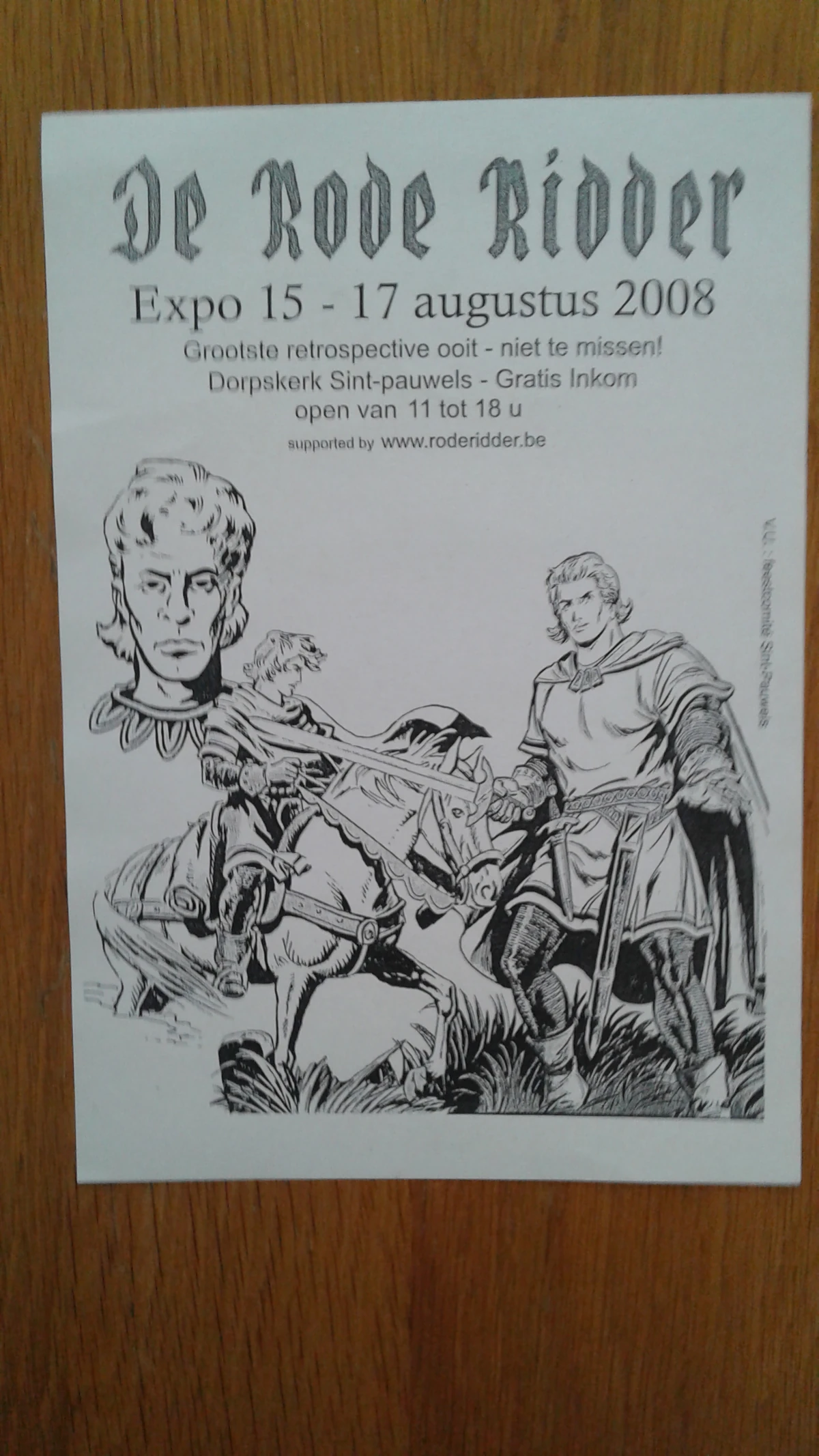 De Rode Ridder exposities | De Rode Ridder Wiki | Fandom