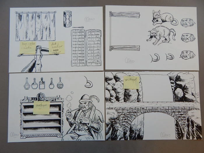 De Rode Ridder: Gebroken Kracht (tekening 50) | De Rode Ridder Wiki ...