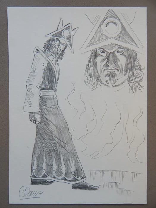 Bahaal (originele tekening) | De Rode Ridder Wiki | Fandom