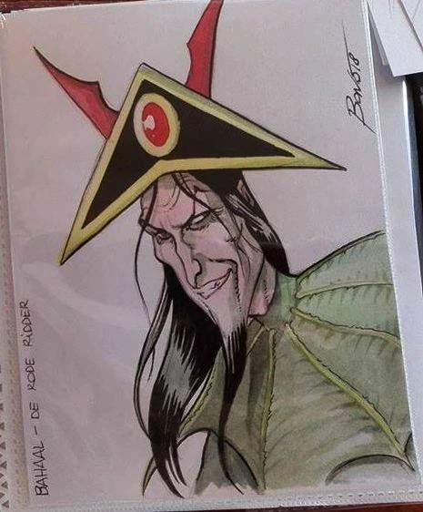 Bahaal (aquarel tekening 2) | De Rode Ridder Wiki | Fandom