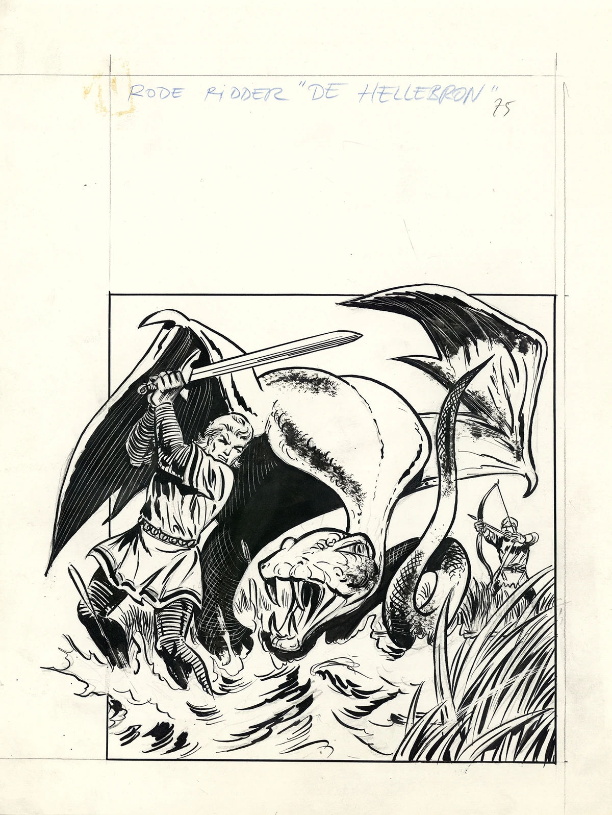 De Hellebron (originele cover) | De Rode Ridder Wiki | Fandom