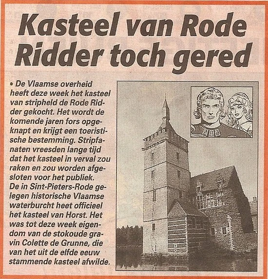 Kasteel van Rode Ridder toch gered | De Rode Ridder Wiki | Fandom