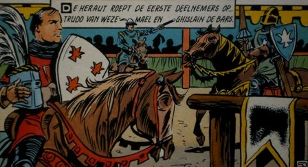 Het Toernooi op de Peersberg | De Rode Ridder Wiki | Fandom