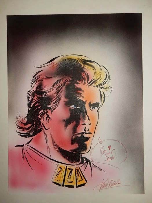 Johan (airbrush tekening) | De Rode Ridder Wiki | Fandom