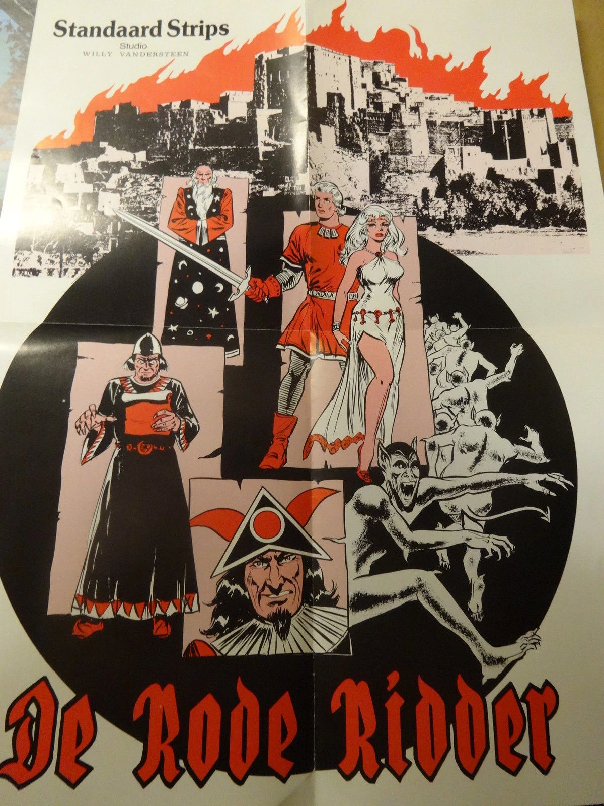 Stripposter (De Vervloekte Stad) | De Rode Ridder Wiki | Fandom