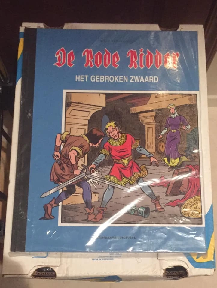 Het Gebroken Zwaard (Stripfestival Middelkerke) | De Rode Ridder Wiki ...