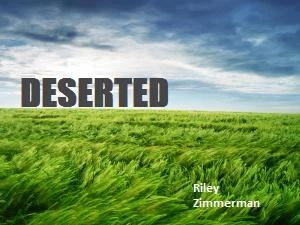 Deserted (YouTube Series) | Derserted Wiki | Fandom