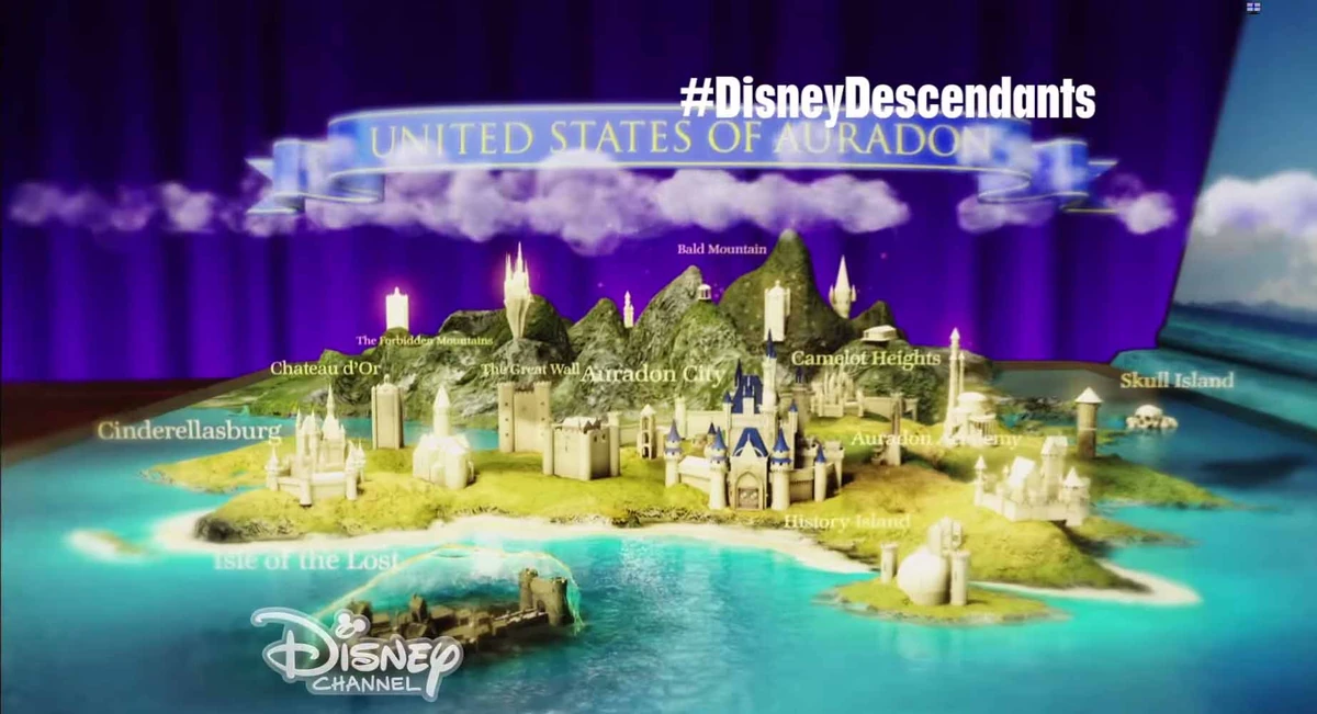 Estados Unidos de Auradon | Wikia Descendants | Fandom