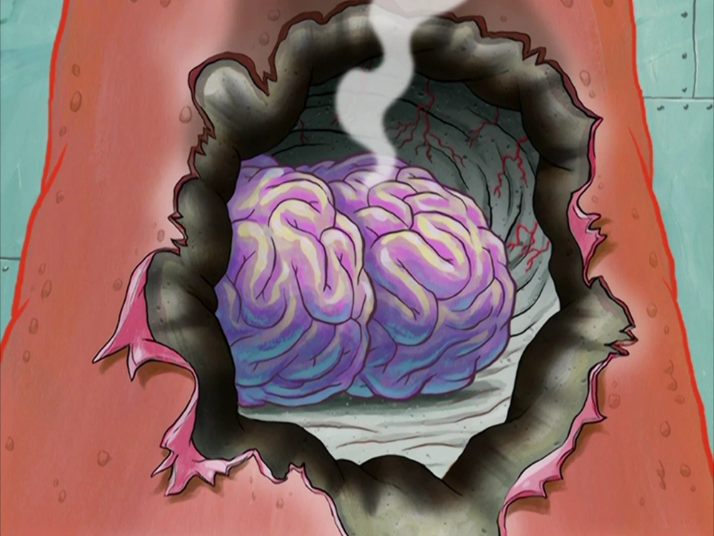 Patrick's brain | Descriptive Video Service Narrations: Monsters,Inc. Wiki | Fandom