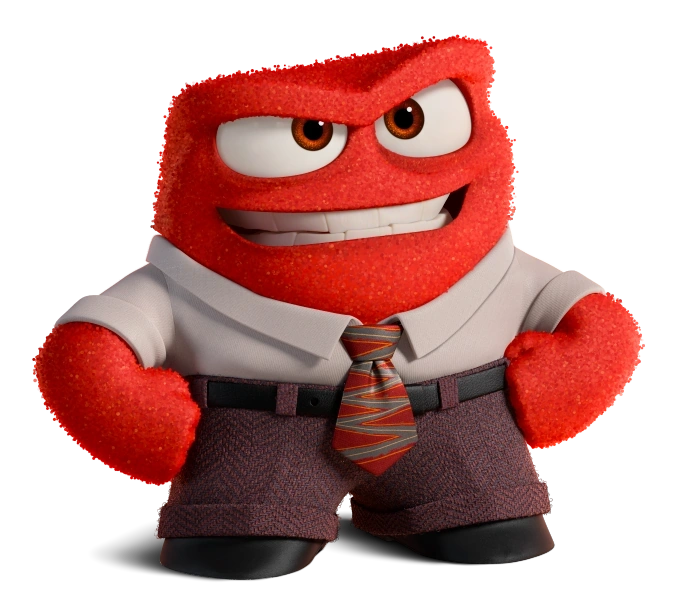 Anger (Inside Out) | Descriptive Video Service Narrations: Monsters,Inc ...