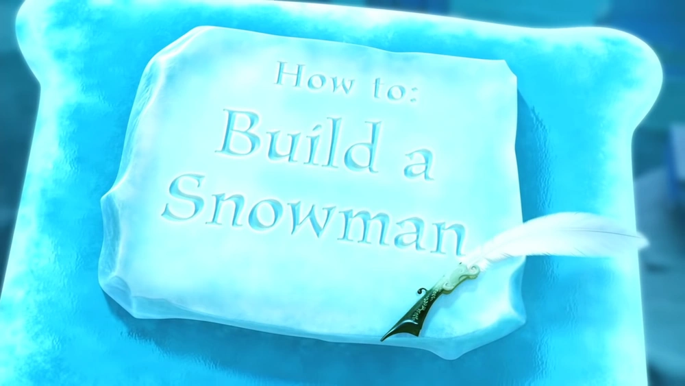 How to Build a Snowman | Descriptive Video Service Narrations: Monsters ...