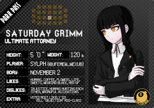 Saturday Grimm | Despairing Vacation Wiki | Fandom