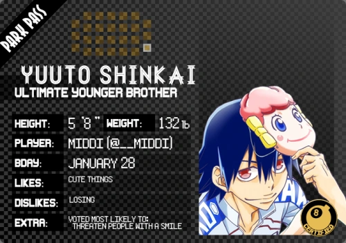 Yuuto Shinkai | Despairing Vacation Wiki | Fandom