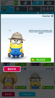 Hunter Minion | Despicable Me: Minion Rush Wiki | Fandom