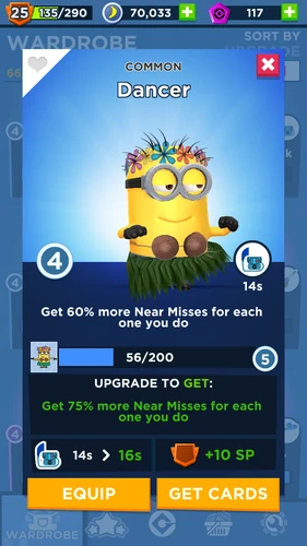 Dancer | Despicable Me: Minion Rush Wiki | Fandom