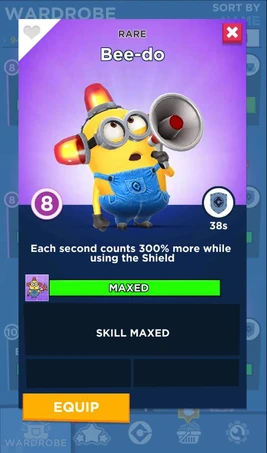 Bee-do | Despicable Me: Minion Rush Wiki | Fandom