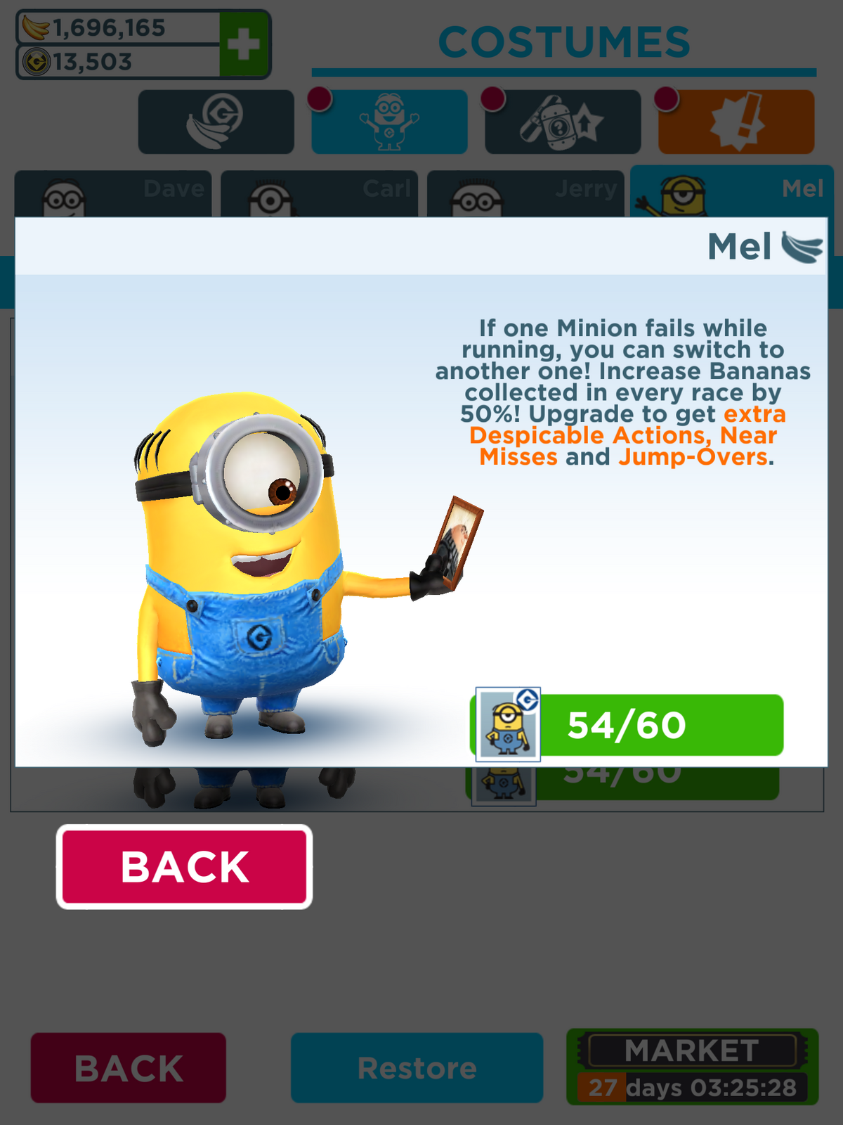 Mel Despicable Me Minion Rush Wiki Fandom