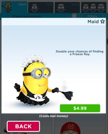 Maid Minion | Despicable Me: Minion Rush Wiki | Fandom