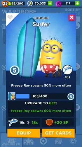 Surfer | Despicable Me: Minion Rush Wiki | Fandom