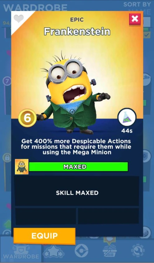 Frankenstein/Gallery | Despicable Me: Minion Rush Wiki | Fandom