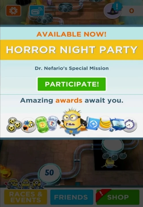 Horror Night Party | Despicable Me: Minion Rush Wiki | Fandom