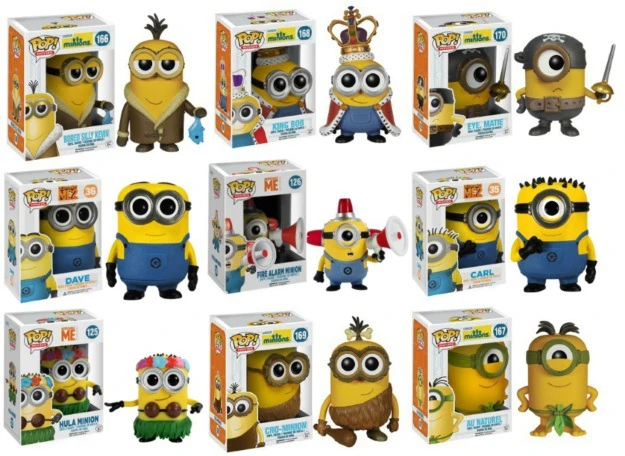 Funko Pop Vinyl Figures | Despicable Me Wiki | Fandom