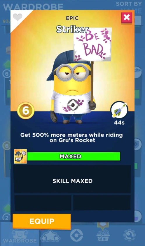 Striker Minion Costume | Despicable Me Wiki | Fandom