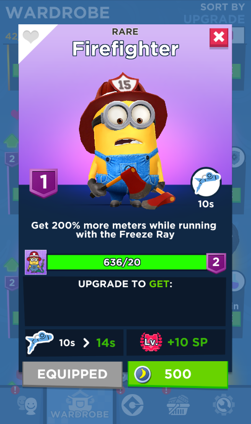 Minion Fireman Costume