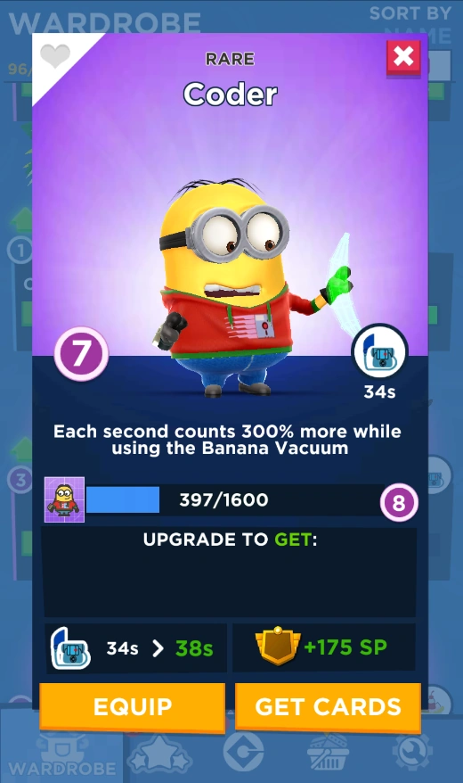 Despicable Me Minion Rush Costume Codes