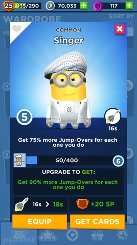 Singer Minion Costume | Despicable Me Wiki | Fandom