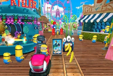 minions rush beach