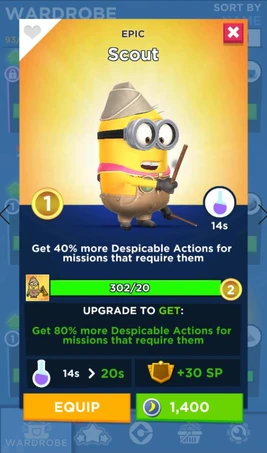 Scout Minion Costume | Despicable Me Wiki | Fandom