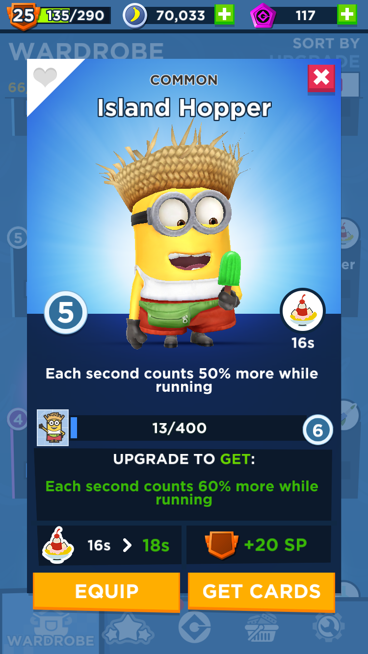Despicable Me Minion Rush Costumes