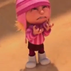 Despicable Me Agnes Crying