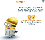 Singer Minion Costume | Despicable Me Wiki | Fandom
