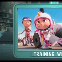 Ruedas De Entrenamiento Agnes De Mi Villano Favorito