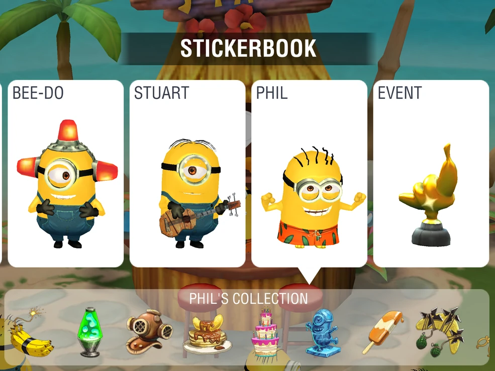 Tim Mark Phil Minions