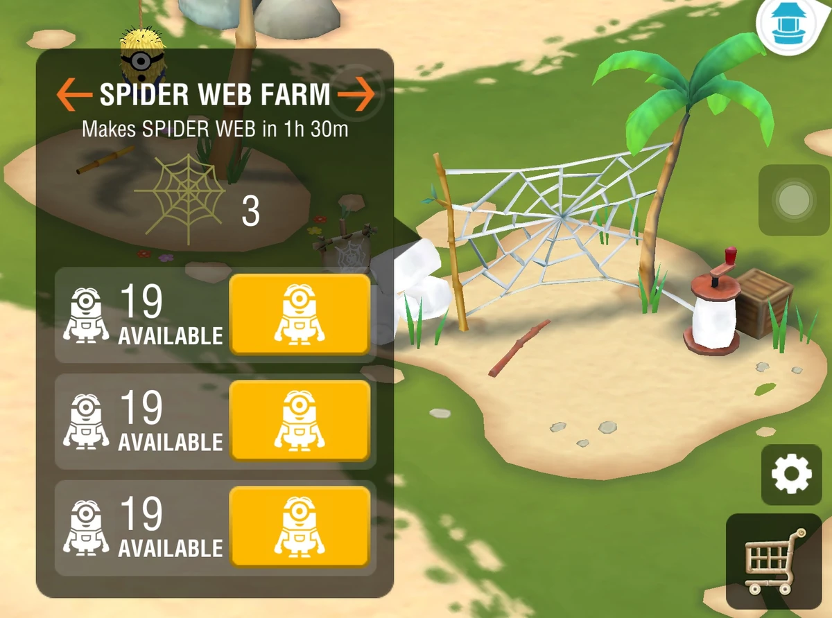 Spider Web (Minions Paradise) | Despicable Me Wiki | Fandom