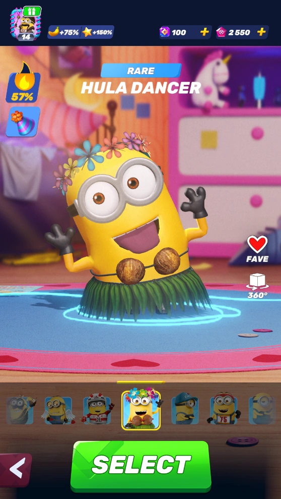 Hula Dancer Minion Costume | Despicable Me Wiki | Fandom