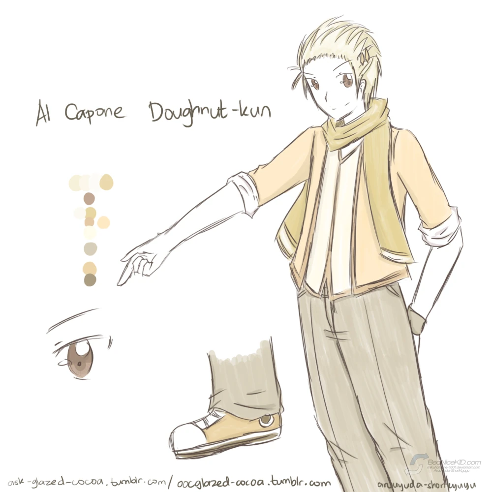 Al Capone Doughnut | Dessert Anime Wiki | Fandom