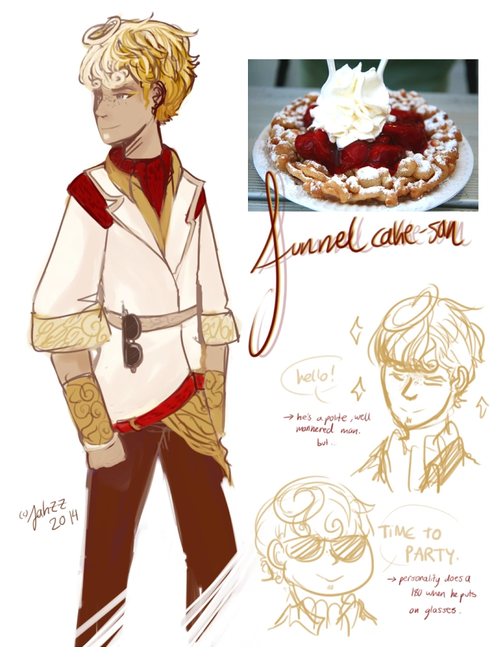 Funnel Cake | Dessert Anime Wiki | Fandom